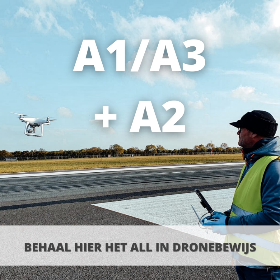 Get drone flying licence? Start directly at OmniDrones